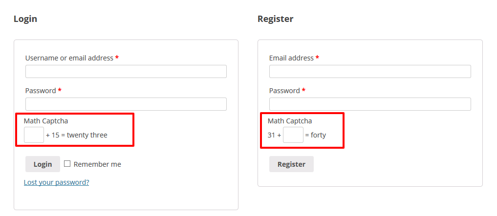 Math Captcha for WooCommerce by wpeliteplugins | CodeCanyon